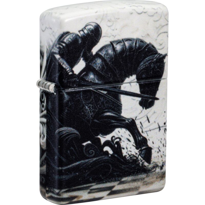 Zippo Black Knight 60007589 – Rundumdruck in Farbe