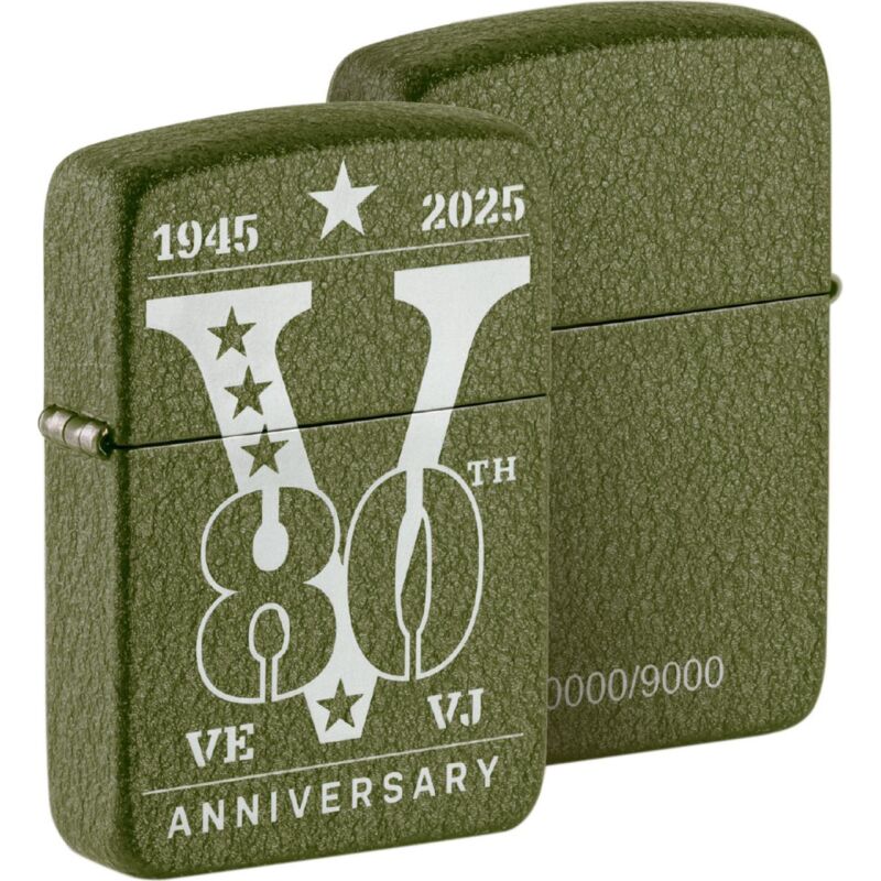 Zippo Victory Europe 80 – Limited Edition Stahlgehäuse